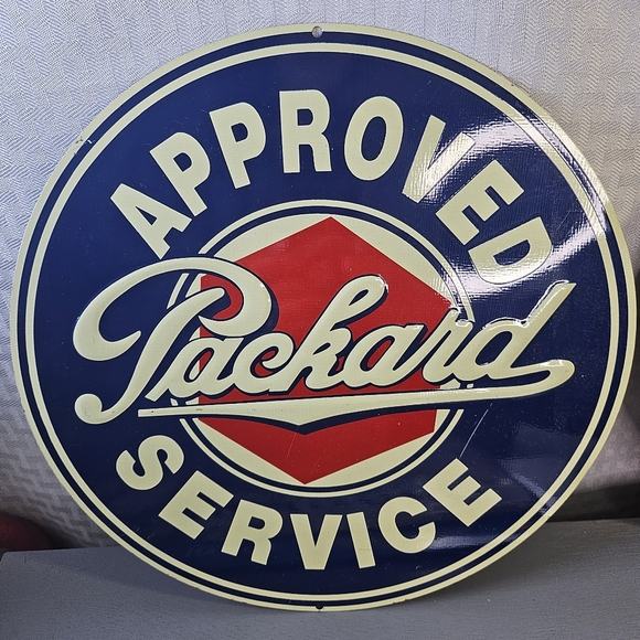 Vintage | Art | Vintage Packard Approved Service Sign | Poshmark